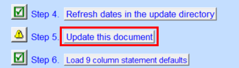 Step 5 - Update all modules without customization dates